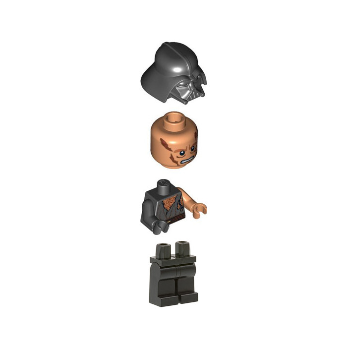 Anakin Skywalker Burned Lego