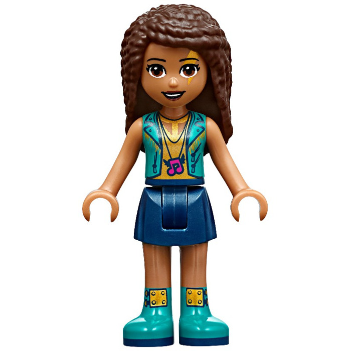 LEGO Andrea with Aqua Vest and Shoes Minifigure | Brick Owl - LEGO ...