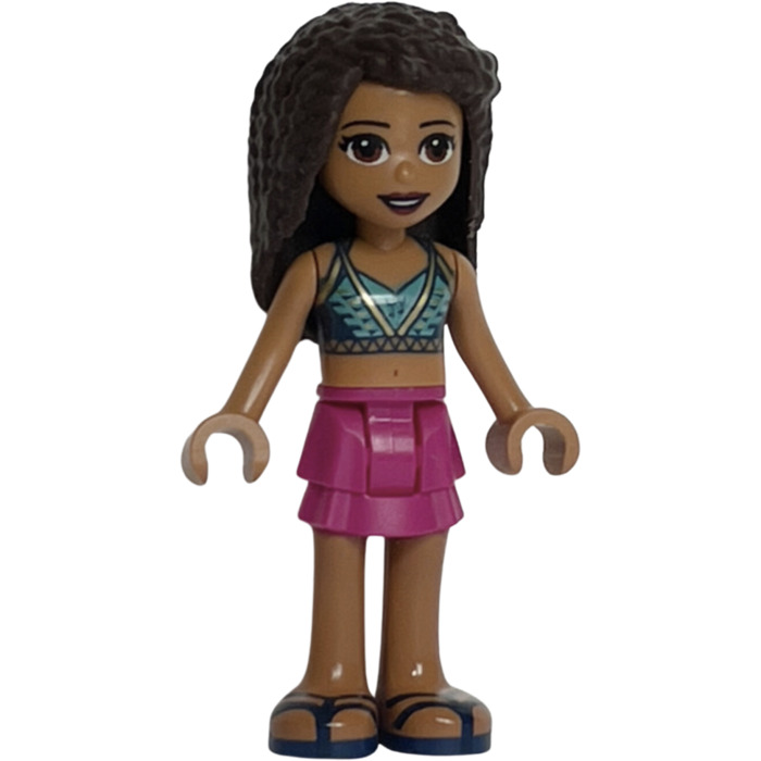 LEGO Andrea with Dark Blue Top and Magenta Skirt | Brick Owl - LEGO ...