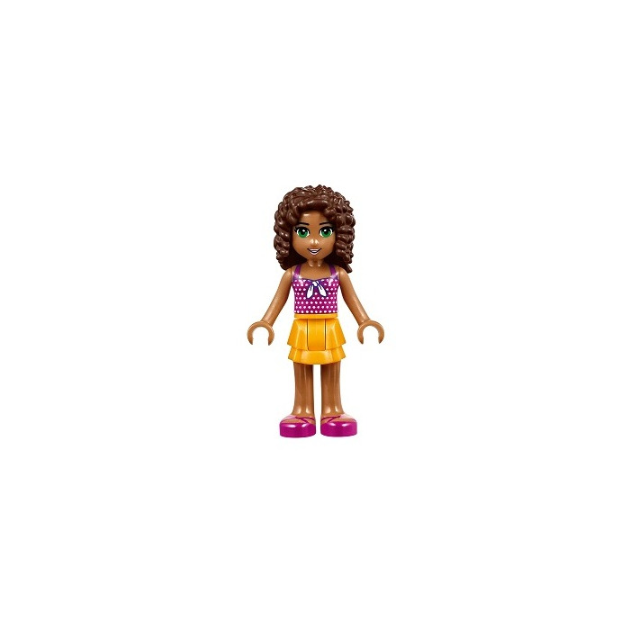 LEGO Andrea with Magenta Polka Dot Top | Brick Owl - LEGO Marketplace