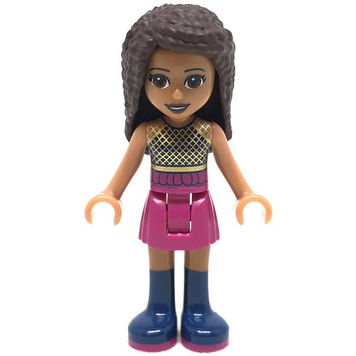 LEGO Andrea with Mesh Top Minifigure | Brick Owl - LEGO Marketplace