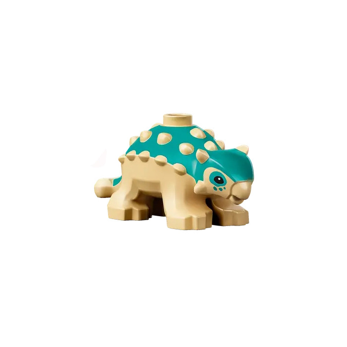 LEGO Ankylosaurus Baby with Dark Turquoise Back (80572) | Brick Owl