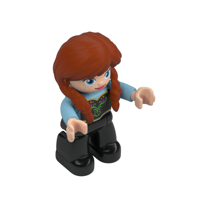 LEGO Anna with Dark Azure Eyes Duplo Figure | Brick Owl