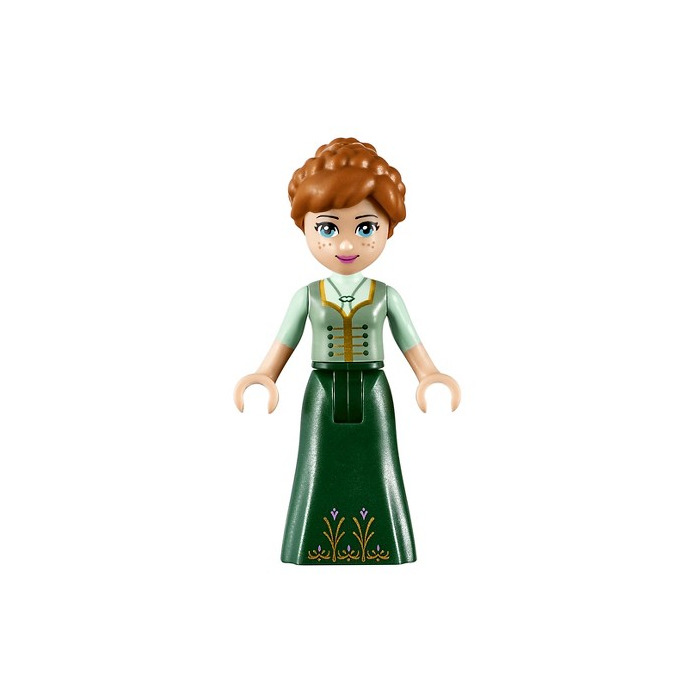 LEGO Anna with Dark Green Full Length Skirt Minifigure | Brick Owl ...