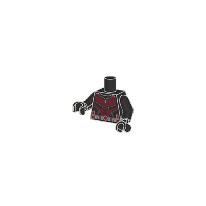 LEGO Ant-Man with Plain Legs Minifig Torso (973) | Brick Owl - LEGO ...