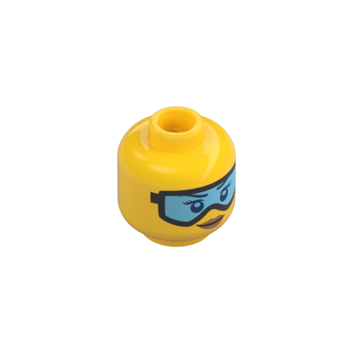 LEGO Arctic Exploration Ice Sculptor Minifigure Head (3626 / 38467 ...