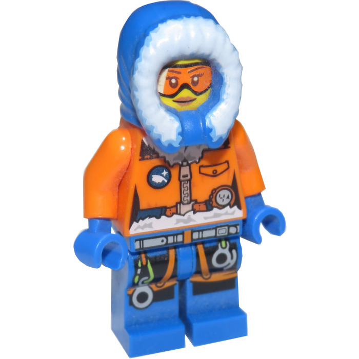 LEGO Arctic Explorer (Female) with Fur Hood Minifigure | Brick Owl