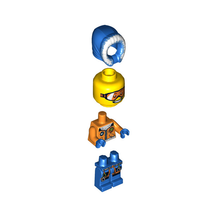 LEGO Arctic Explorer (Male) with Fur Hood Minifigure | Brick Owl