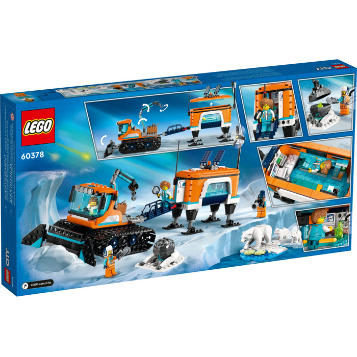 LEGO Arctic Explorer Truck et Mobile Lab 60378 Packaging | Brick Owl ...