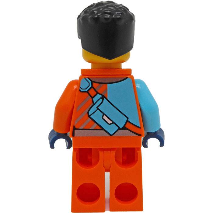 LEGO Arctic Explorer with Orange and Azure Suit with Life Jacket ...