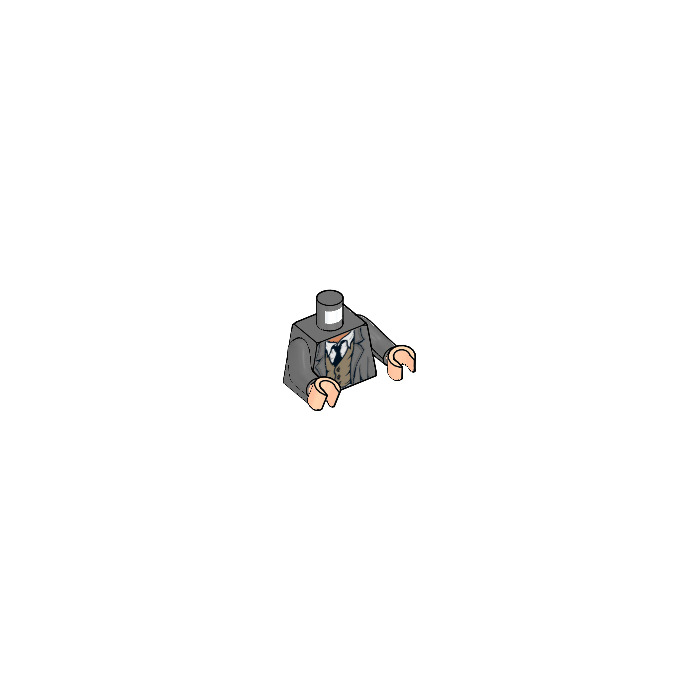 LEGO Argus Filch Torso (3814 / 76382) | Brick Owl