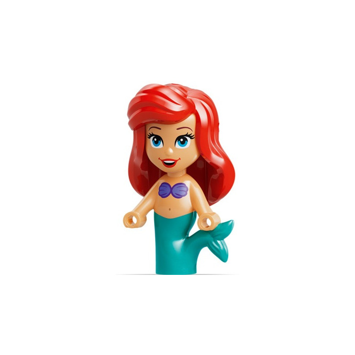 LEGO Ariel (Micro Doll) with Turquoise Tail and Warm Tan Skin ...