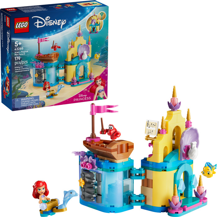 LEGO Ariel's Magical Mini Palace Set 43285 | Brick Owl