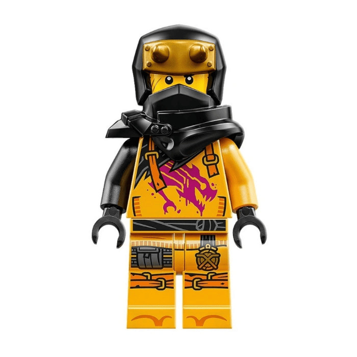 LEGO Arin with Magenta Dragon with Hood and Shoulder Armor Minifigure ...