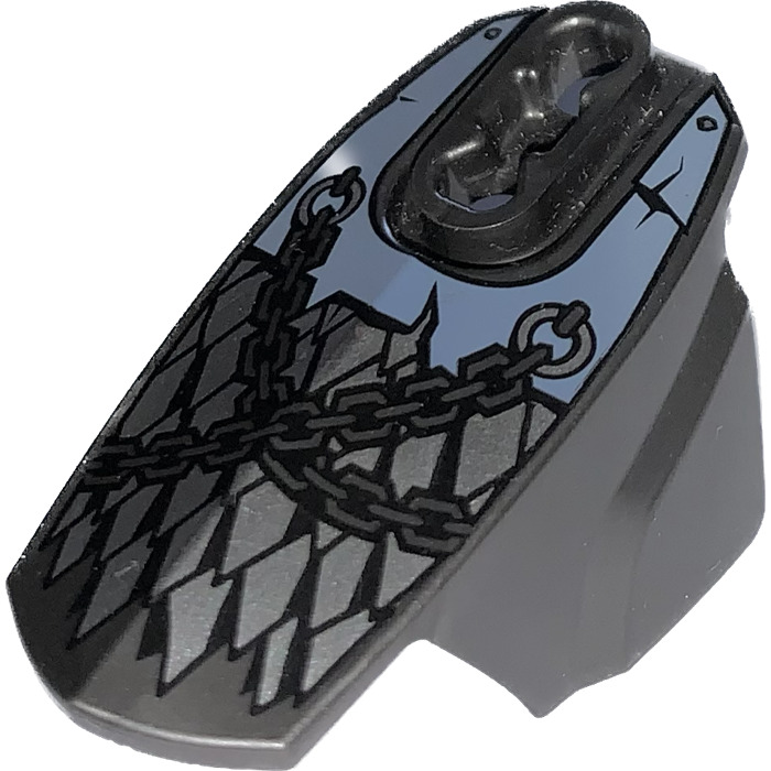 LEGO Armor with Ball Joint Socket Size 5 with Scaled Armor and Chains ...