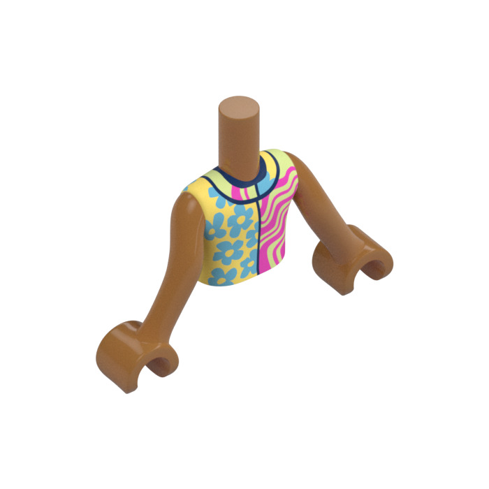 LEGO Aron with Blue Shorts Friends Torso (Boy) | Brick Owl - LEGO ...