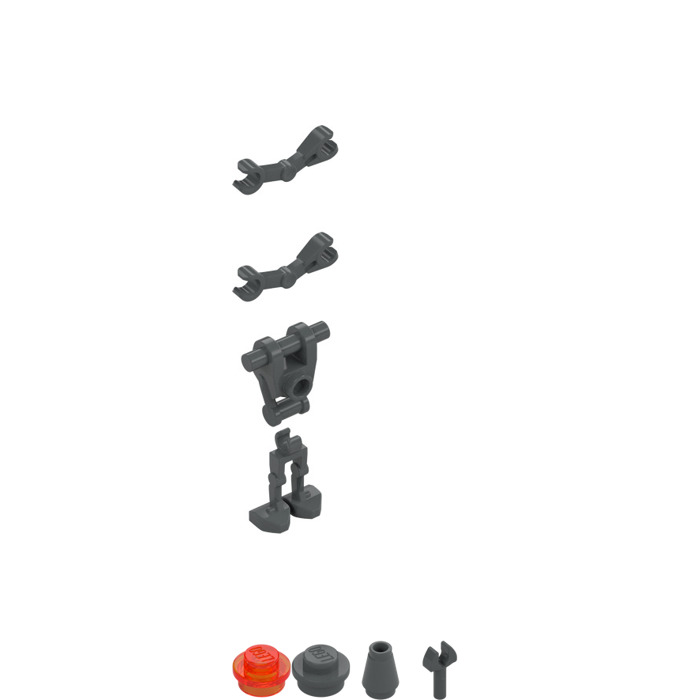 LEGO Assassin Droid (Gray) Minifigure | Brick Owl - LEGO Marketplace