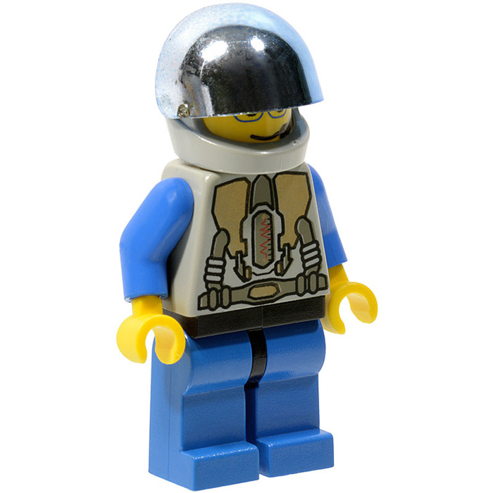 LEGO Assistant with Large Visor Minifigure | Brick Owl - LEGO Marketplace