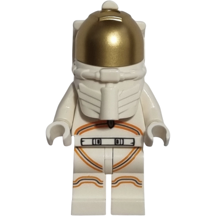 LEGO Astronaut with Spacesuit with Orange Stripes Minifigure | Brick ...