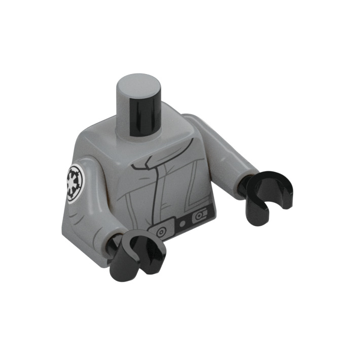 LEGO AT-ST Driver with Goggles and Printed Legs and Arms Minifig Torso ...