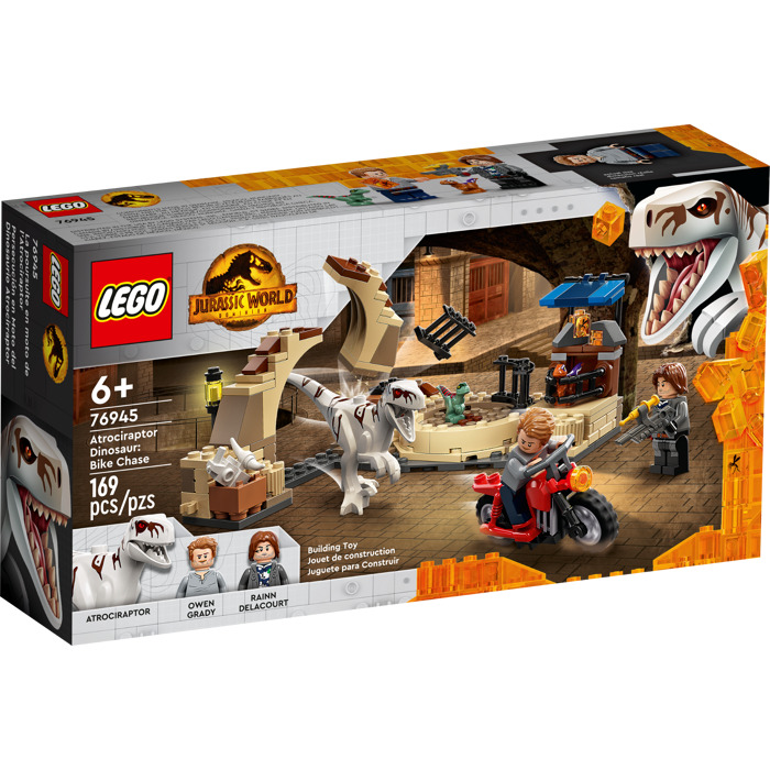 LEGO Atrociraptor Dinosaur: Bike Chase Set 76945 | Brick Owl