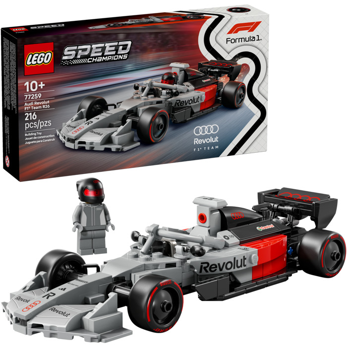 LEGO Audi Revolut F1 Team R26 Race Car Set 77259 | Brick Owl