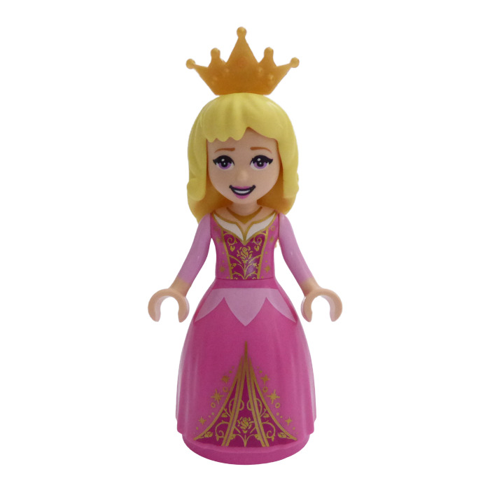 LEGO Aurora with Big Skirt and Tiara Minifigure | Brick Owl - LEGO ...