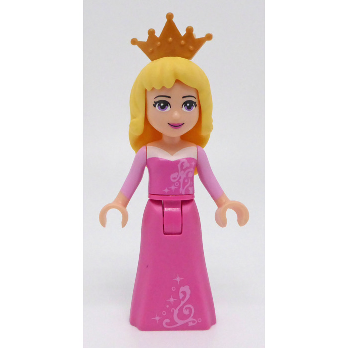 LEGO Aurora with Closed Mouth and Tiara Minifigure | Brick Owl - LEGO ...