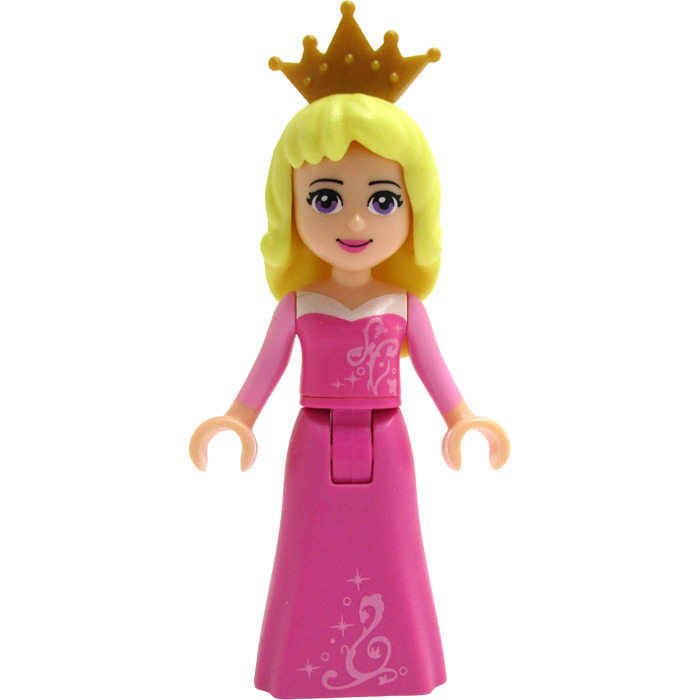 LEGO Aurora with Closed Mouth and Tiara Minifigure | Brick Owl - LEGO ...