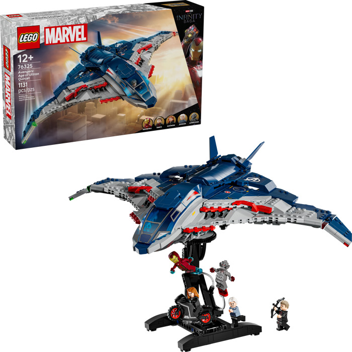 LEGO Avengers: Age of Ultron Quinjet Set 76325 | Brick Owl