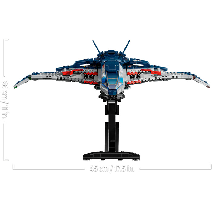 LEGO Avengers: Age of Ultron Quinjet Set 76325 | Brick Owl - LEGO ...