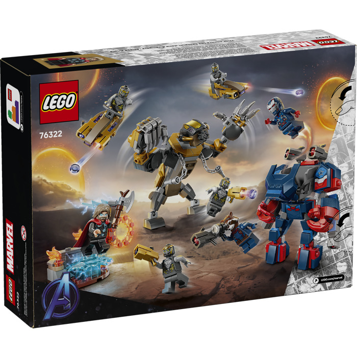 LEGO Avengers: Endgame Thor vs. Chitauri Set 76322 | Brick Owl