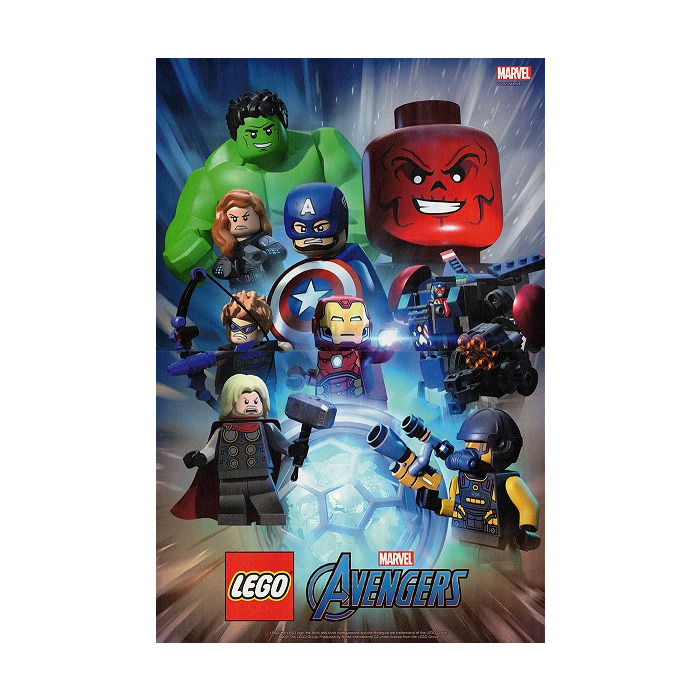 LEGO Avengers Poster 2021 Issue 2 (Double-Sided) | Brick Owl - LEGO ...