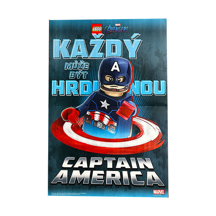 LEGO Avengers Poster 2022 Issue 1 (Double-Sided) (Czech) | Brick Owl