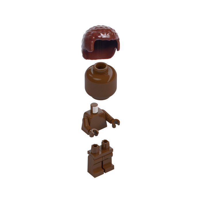 LEGO Awesome Reddish Brown Monochrome Minifigure | Brick Owl