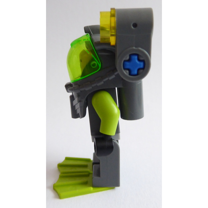 LEGO Axel with Lime Flippers and Vertical Lights Minifigure | Brick Owl