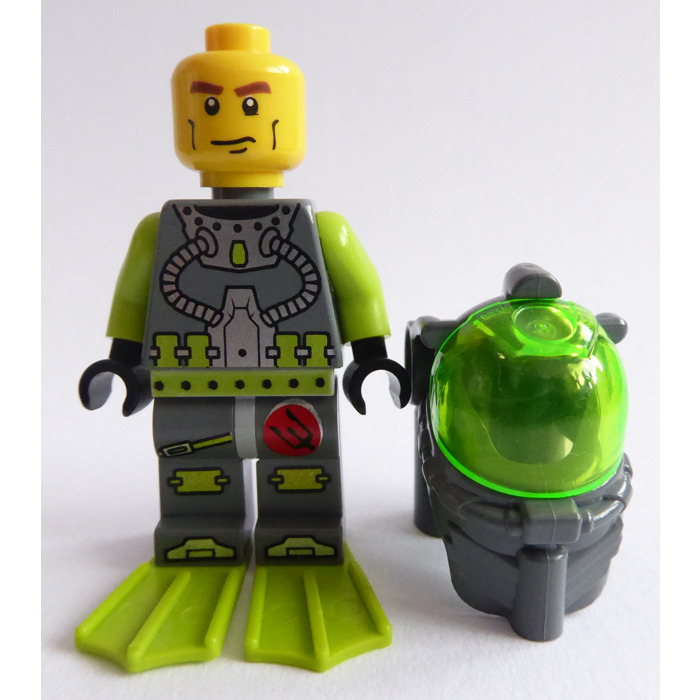LEGO Axel with Lime Flippers Minifigure | Brick Owl - LEGO Marketplace