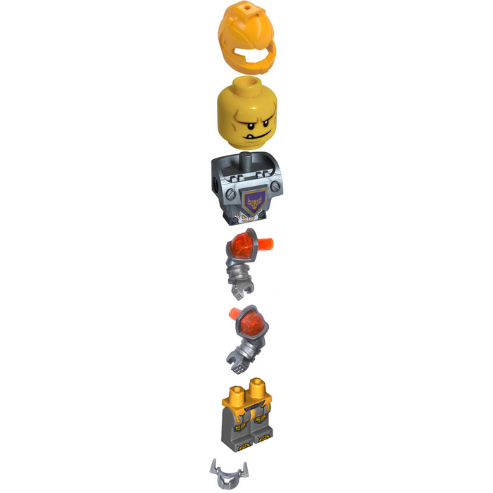 LEGO Axl with Silver Visor and Torso Minifigure | Brick Owl - LEGO ...