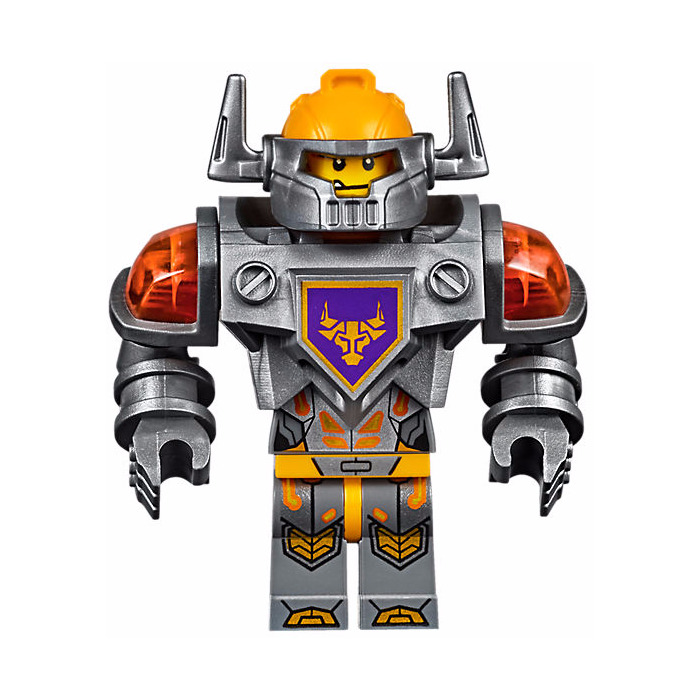 LEGO Axl with Silver Visor and Torso Minifigure | Brick Owl - LEGO ...