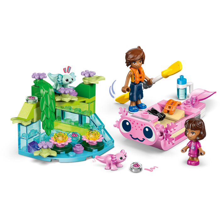 LEGO Axolotl Adventure Boat Set 42681 | Brick Owl