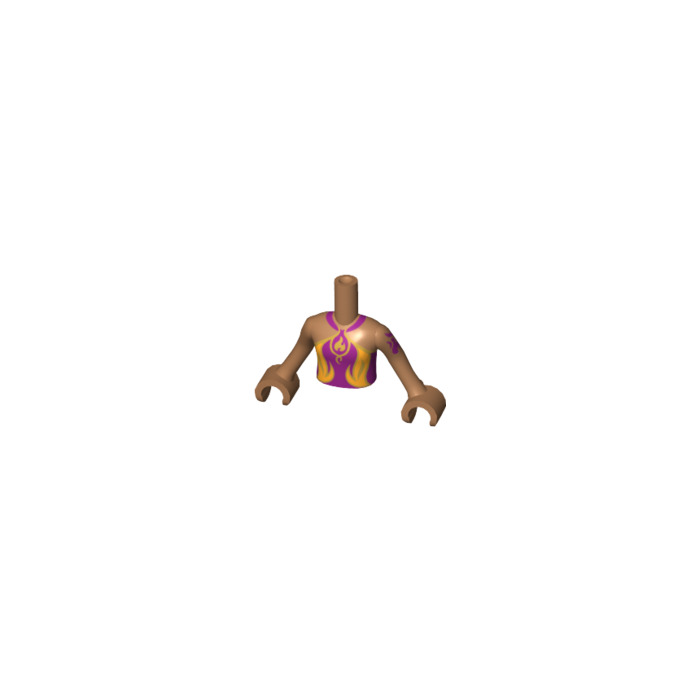 LEGO Azari Firedancer with Magenta and Gold Dress Friends Torso (92456 ...