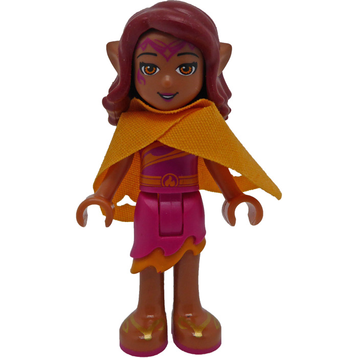 LEGO Azari Firedancer with Magenta Dress and Cape Minifigure | Brick Owl
