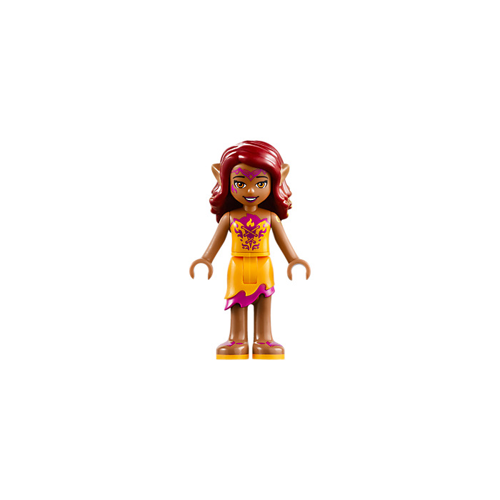LEGO Azari Firedancer with Orange Dress Minifigure | Brick Owl