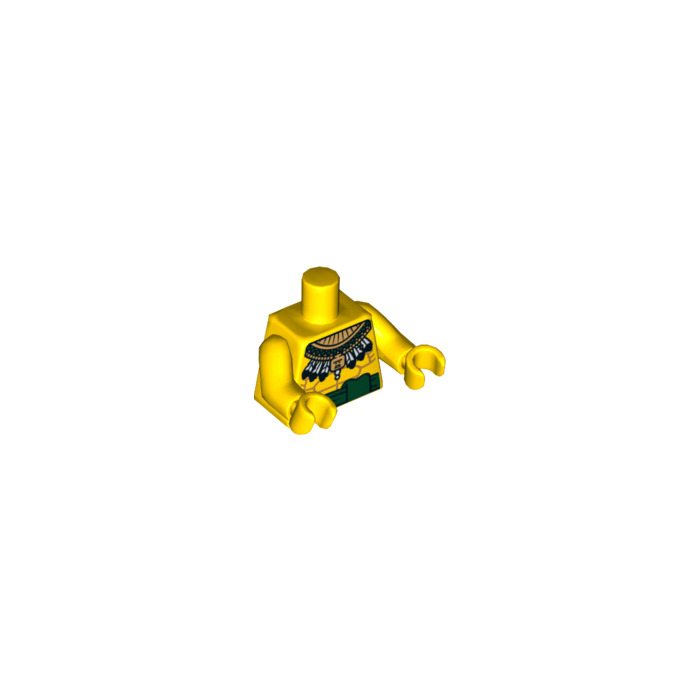 LEGO Aztec Warrior Torso (973 / 88585) | Brick Owl - LEGO Marketplace