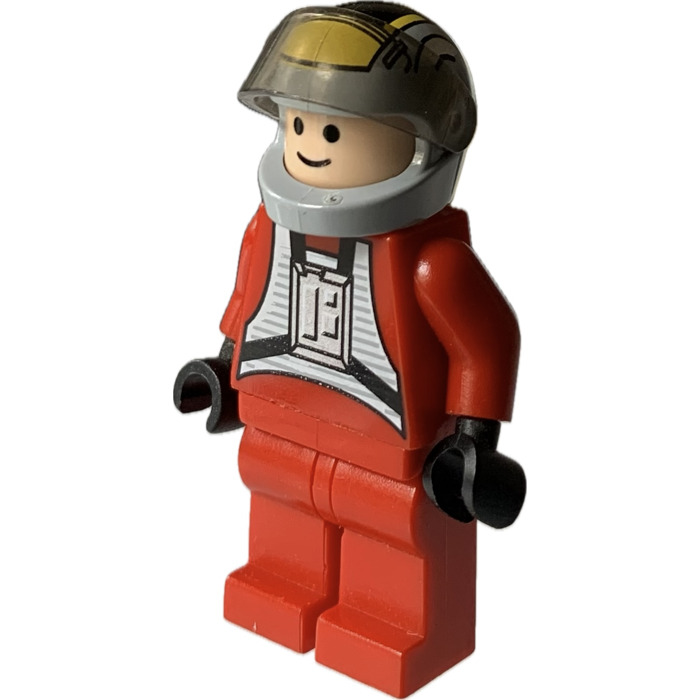 LEGO B-wing Pilot with Medium Stone Gray Helmet Minifigure | Brick Owl ...