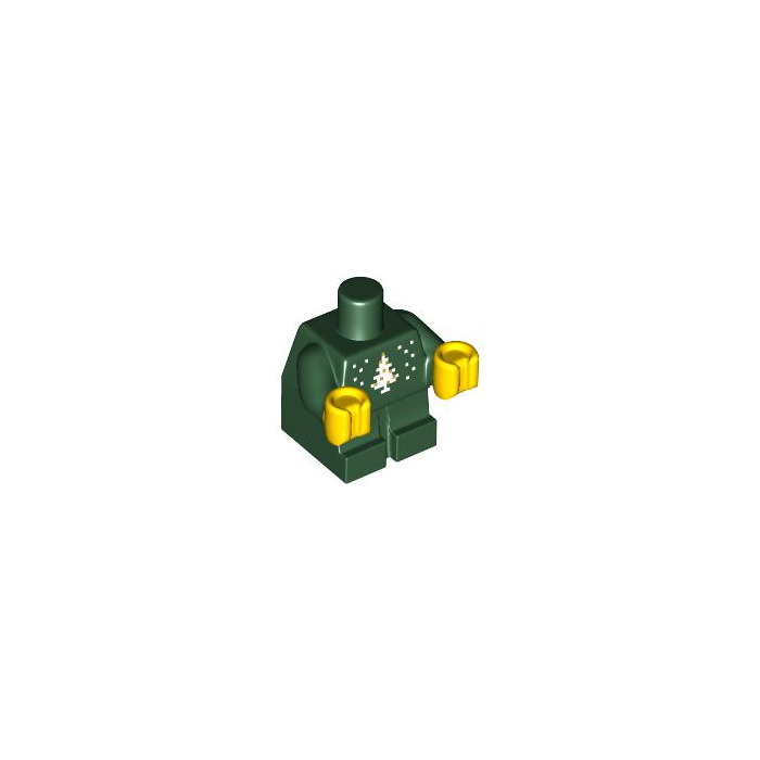 LEGO Baby Body with Yellow Hands with Christmas Tree (25128 / 108811 ...