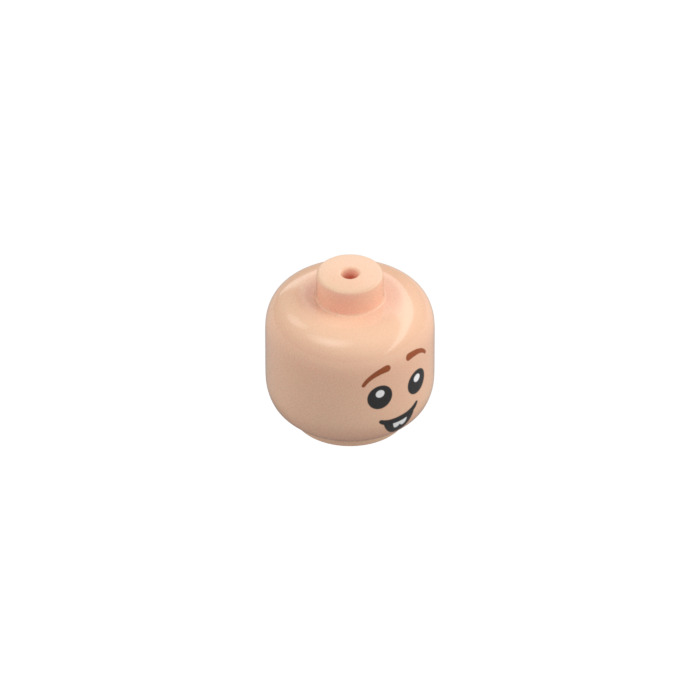 LEGO Baby Head with Gru Cute Face with Neck (33464 / 108476) | Brick Owl