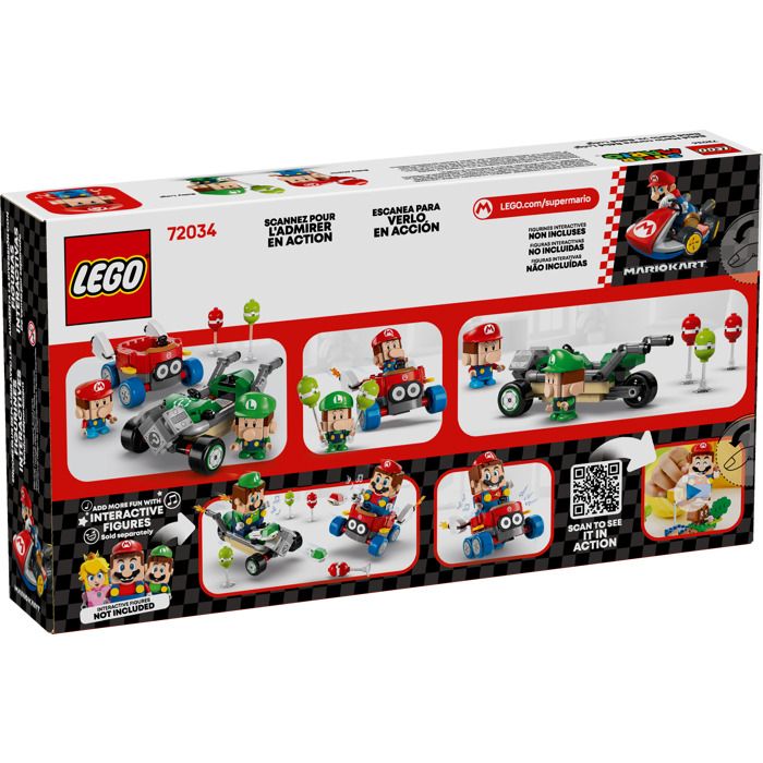 LEGO Baby Mario vs. Baby Luigi Set 72034 | Brick Owl - LEGO Marketplace