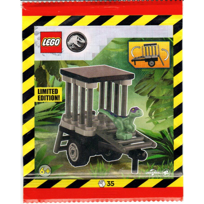 LEGO Baby Raptor with Transport Cage Set 122502 | Brick Owl