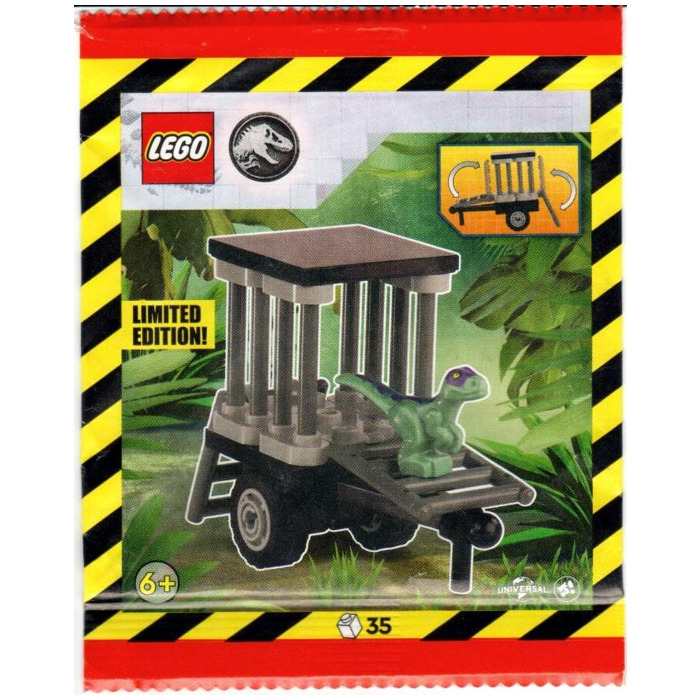 LEGO Baby Raptor with Transport Cage Set 122502 | Brick Owl - LEGO ...